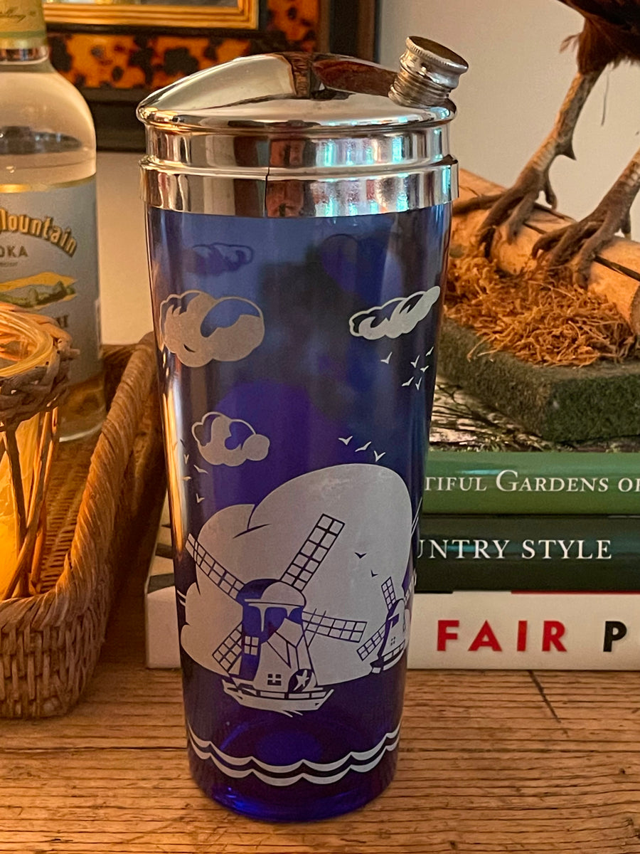 Vintage Coastal Windmill Cocktail Shaker – J. Earl & Sons