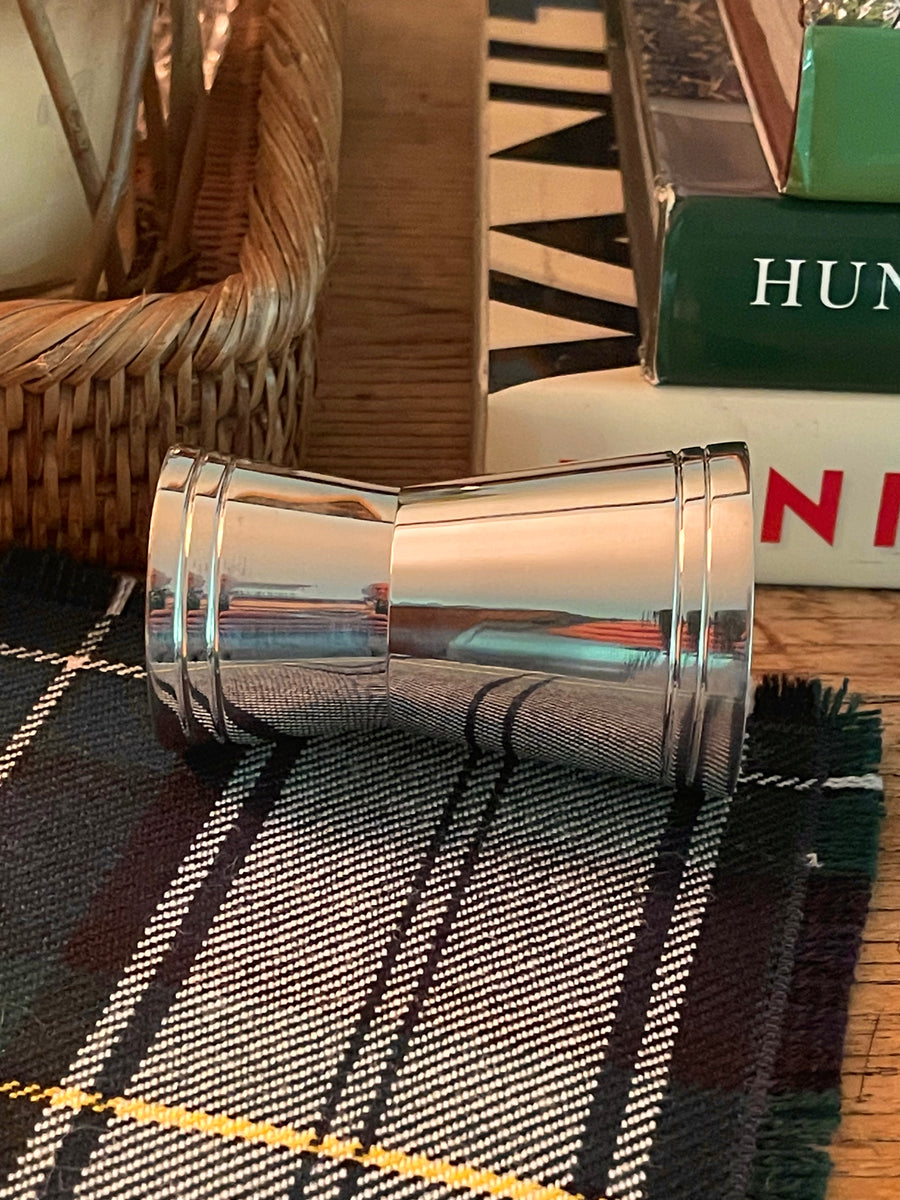 Silver Double Jigger – J. Earl & Sons